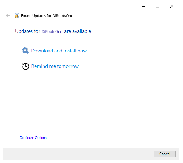 Getting Started - DiRoots.One.Releases