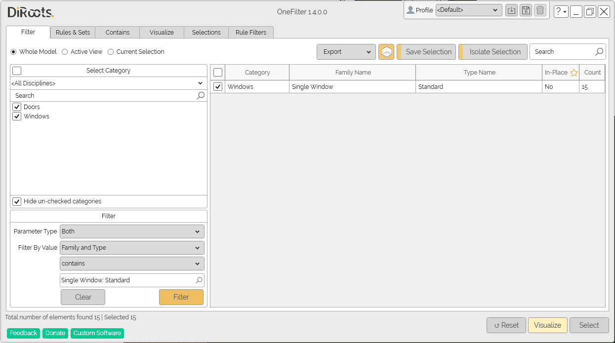 Filter - DiRoots.One.Releases