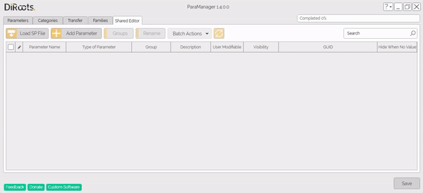 Shared Editor - DiRoots.One.Releases