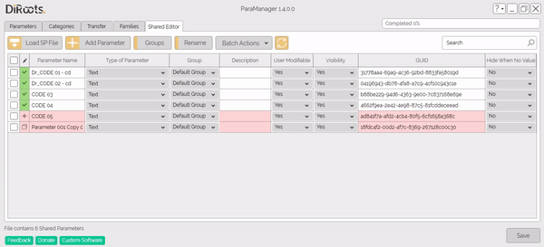 Shared Editor - DiRoots.One.Releases