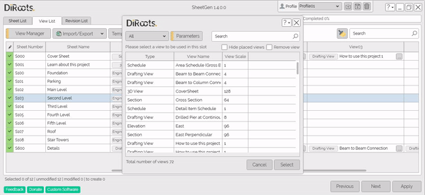 View list - DiRoots.One.Releases