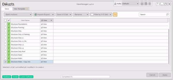 View list - DiRoots.One.Releases
