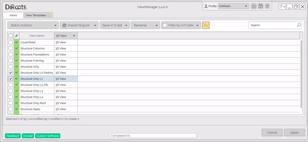 View list - DiRoots.One.Releases