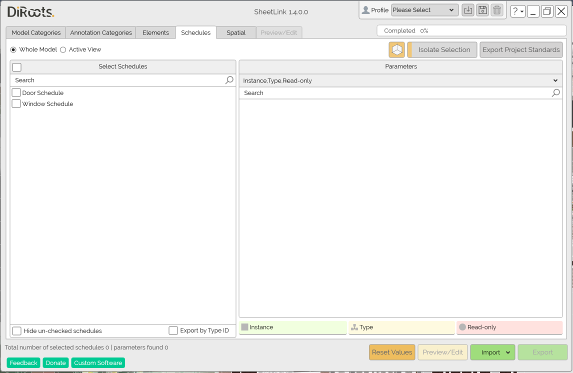 Schedules - DiRoots.One.Releases