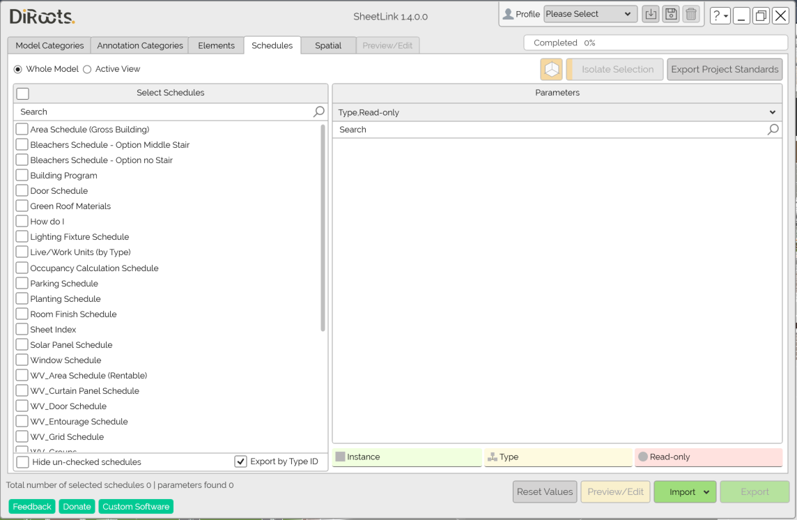 Schedules - DiRoots.One.Releases