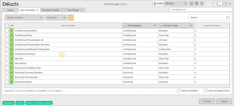 View Templates - DiRoots.One.Releases